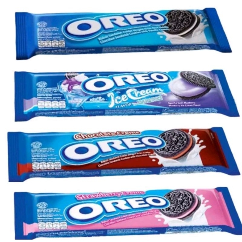 Jual Kemasan Baru Oreo Biskuit All varian 27.6 gr Per pc | Shopee Indonesia