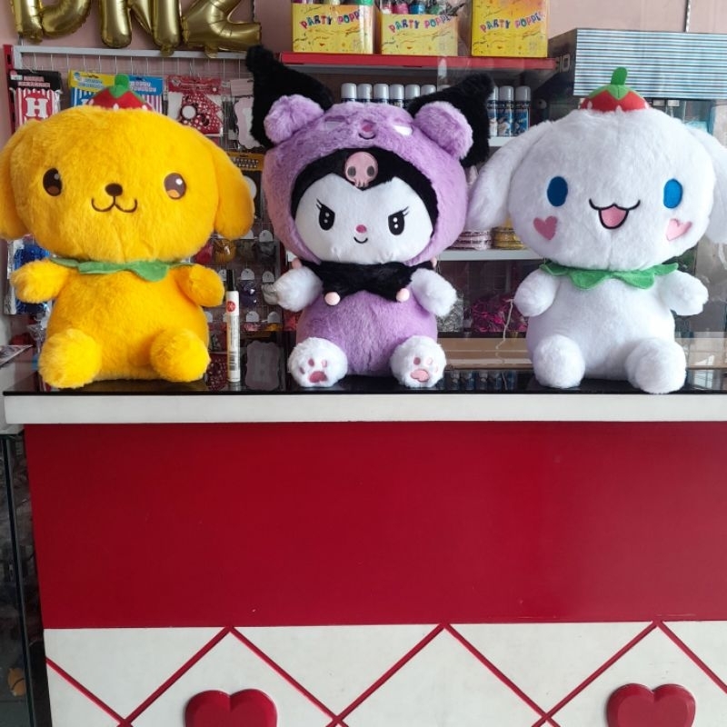 Jual Boneka Pompurin Kuromi Cinamonrol | Shopee Indonesia