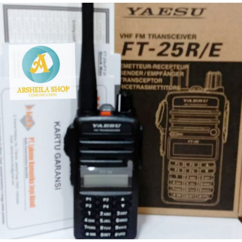 Jual Promo ht yaesu ft 25 Re original Yaesu | Shopee Indonesia