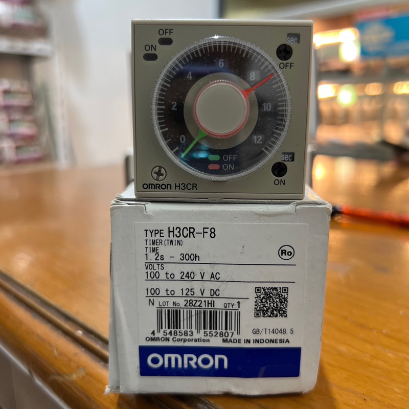 Jual Timer Omron H3CR-F8 220V Original | Shopee Indonesia