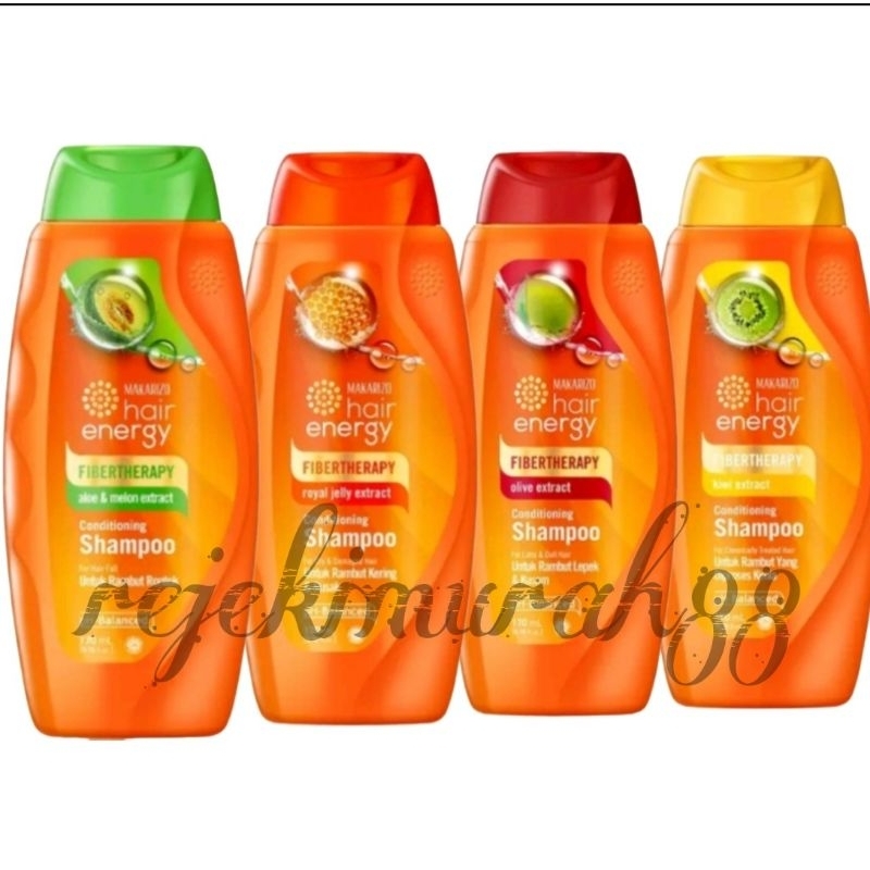 Jual Makarizo Hair Energy Fibertherapy Shampo Aloe Melon 330Ml | Shopee ...