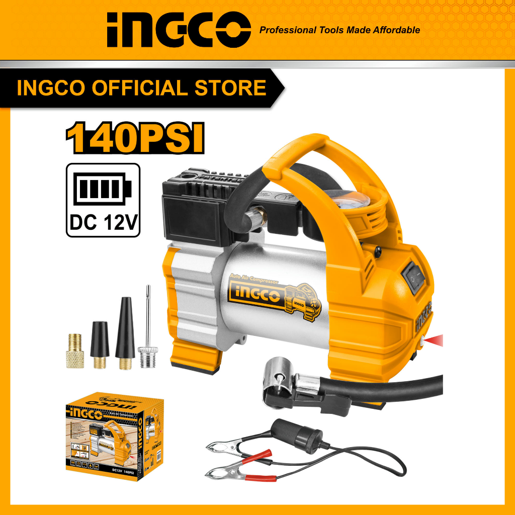 Jual (INGCO) - INGCO KOMPRESSOR LISTRIK MINI / POMPA ANGIN ELEKTRIK ...