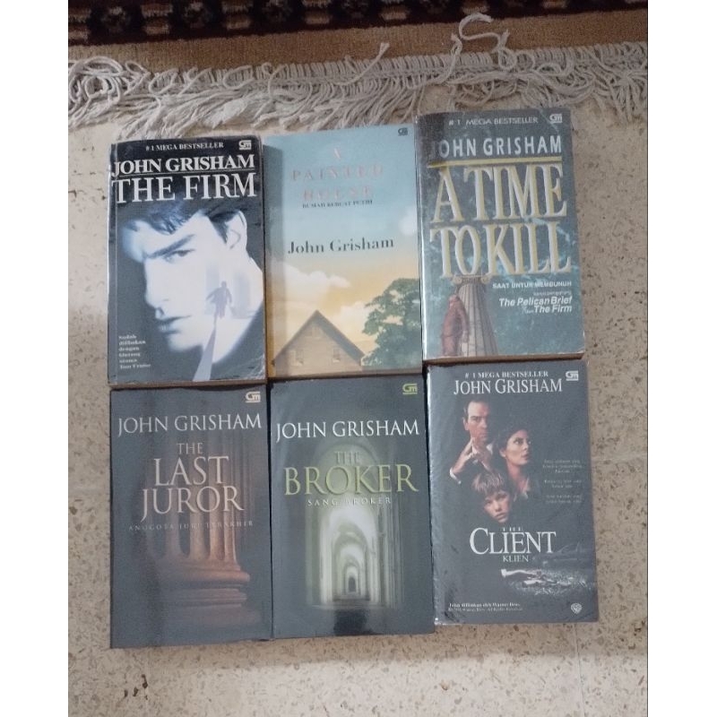 Jual John Grisham Collection (restock) | Shopee Indonesia