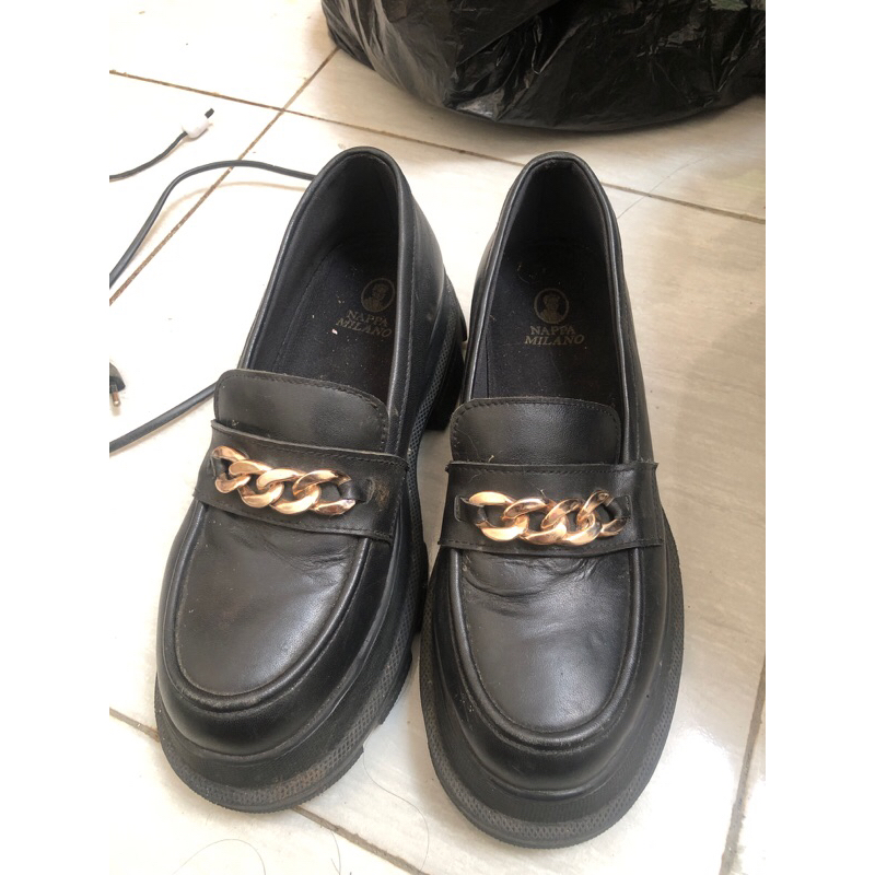 Jual Preloved Sepatu Loafers Nappa Milano | Shopee Indonesia