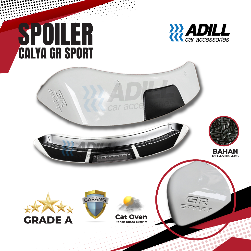 Jual spoiler calya dan sigra model Gazzo Racing | Shopee Indonesia