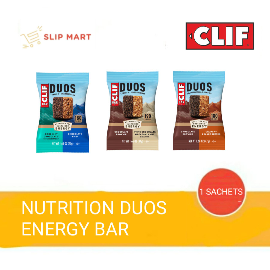 Jual Clif BAR Nutrition Duos Energy Bar | Shopee Indonesia