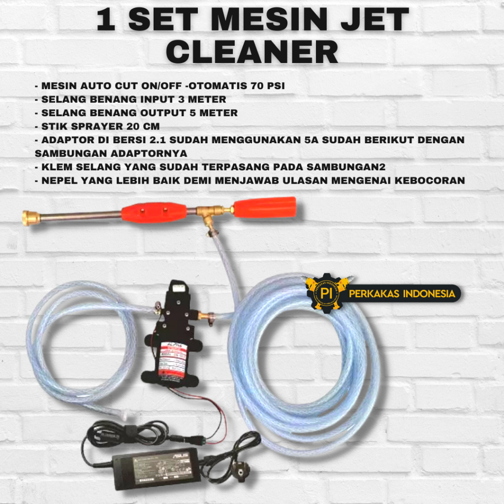 Jual Mesin JET Sprayer Set Otomatis Alat Steam Pompa Power Pencuci ...