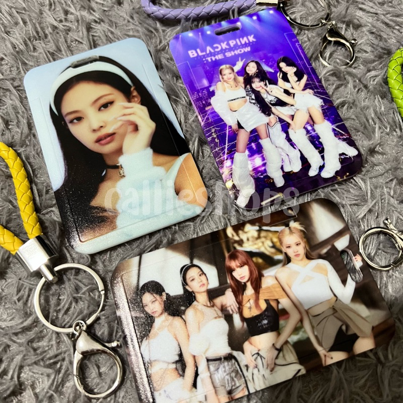 Jual PHOTOCARD / ID CARD HOLDER BLACKPINK JISOO JENNIE LISA ROSE ...