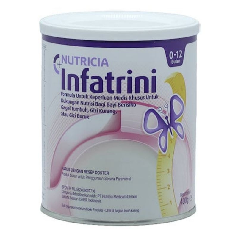 Jual NUTRICIA INFATRINI 400gr 0-12 BULAN | Shopee Indonesia