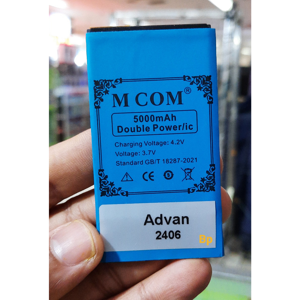 Jual Baterai Advan I5 4G LTE / Battery advan 2406 BL-15A01 MCOM ...