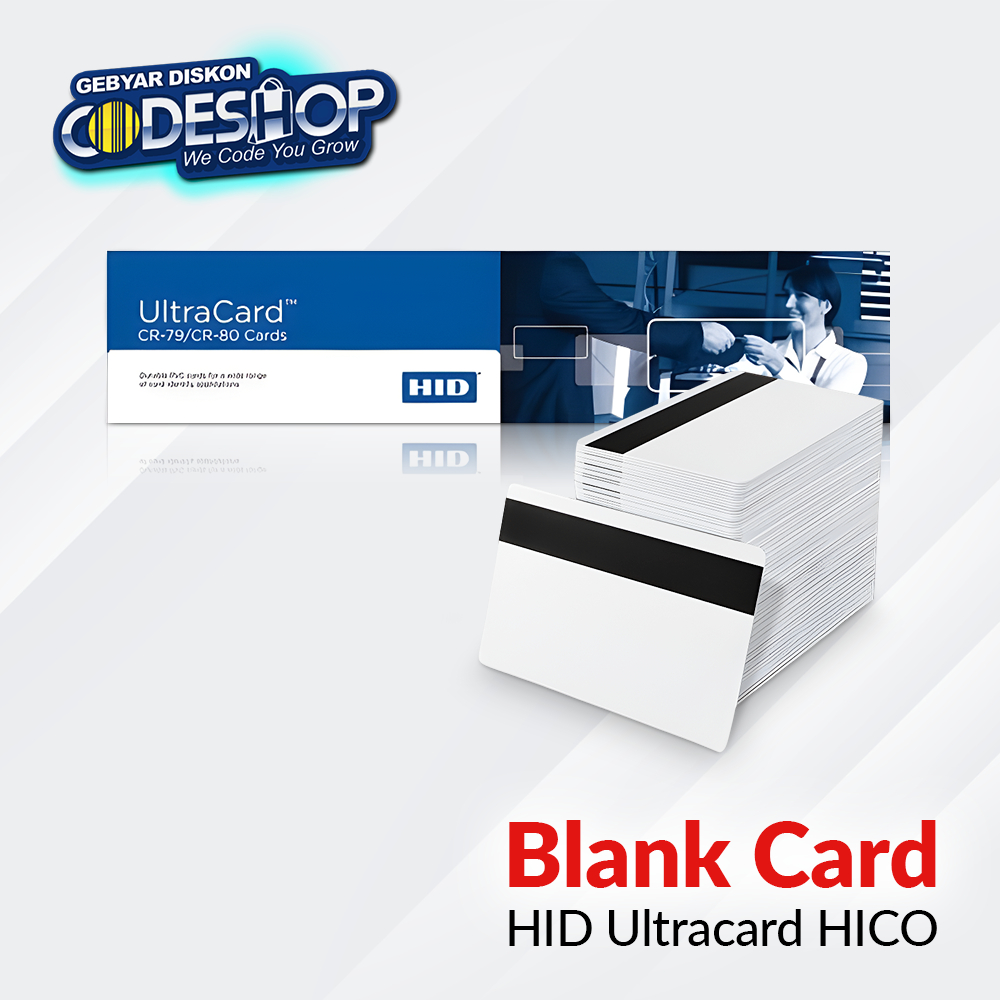 Jual HID Ultracard HICO CR-80 Kartu PVC Blank ID Card Isi 500 Pcs ...