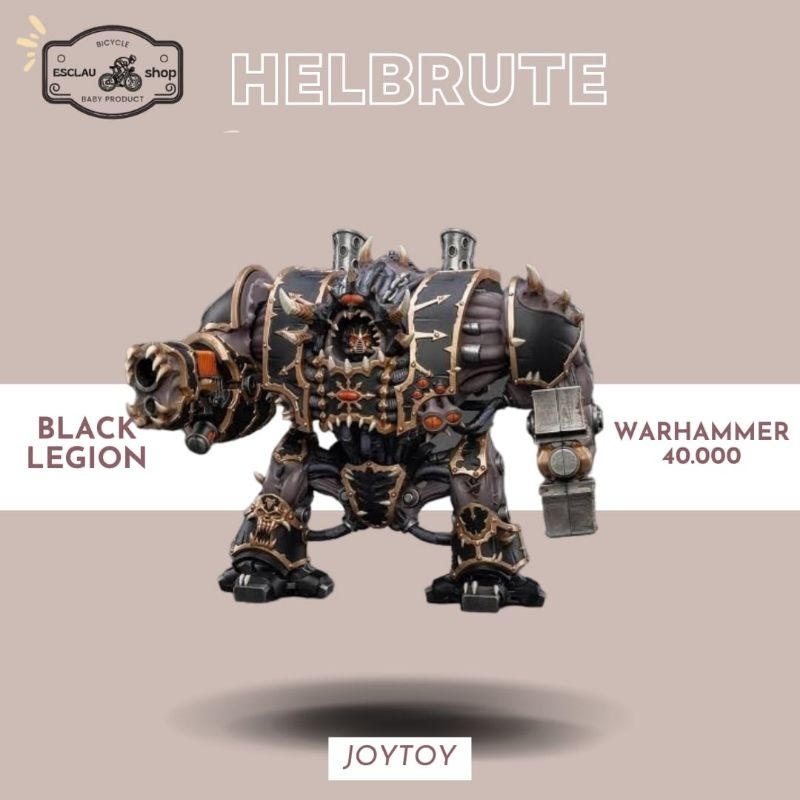 Jual Black Legion Helbrute Joytoy JT2504 Warhammer 40k Mainan Action ...