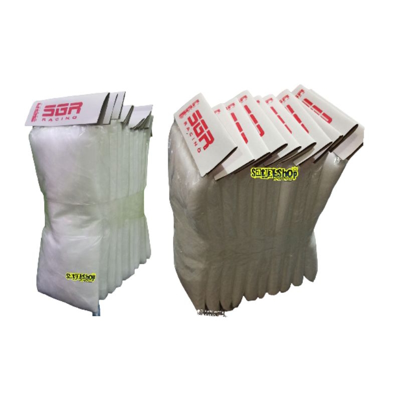 Jual 10PCS GASSWOLL GLASWOOL GASBUL GASPUL PUTIH ANTI BAKAR GASBUL ...