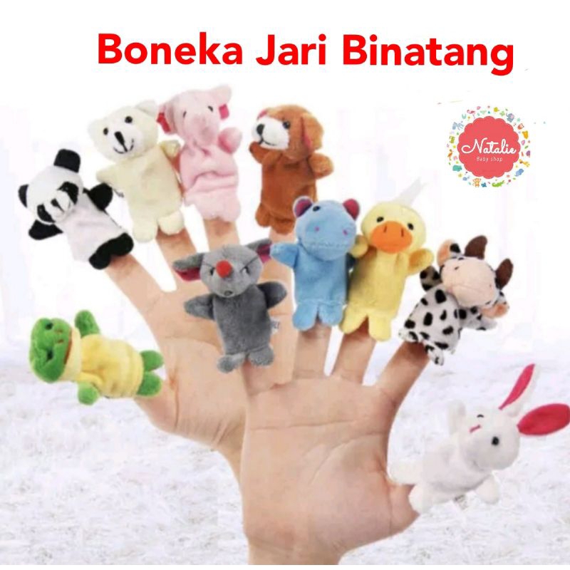 Jual Boneka Jari Tangan / Finger Puppet Animal Fun Edukasi | Shopee ...