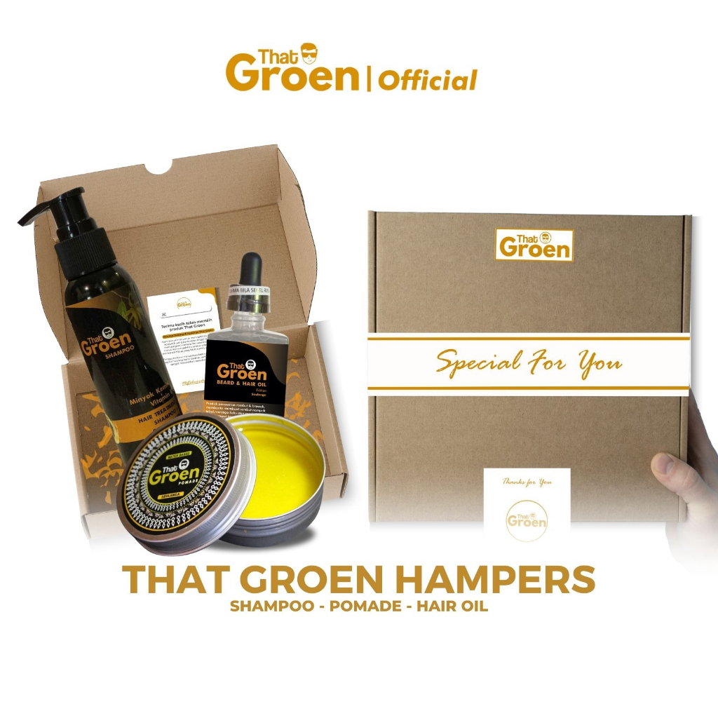 Jual Hampers Groen Paket Lengkap Perawatan Rambut pria dan wanita ...