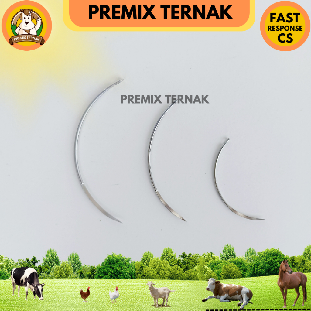 Jual Jarum Jahit Kulit Hewan Ternak Sapi Kambing Domba Babi Aneka ...