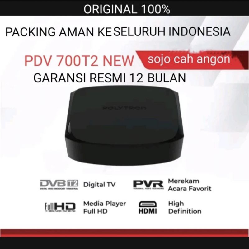 Jual set top box polytron pdv 600t2 pdv700t2 pdv620t2 dvb t2 stb tv ...