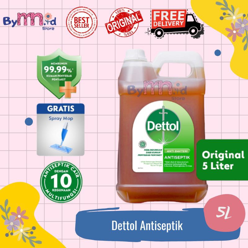 Jual [EXP 2024 ORIGINAL100%] TERMURAH FREE MASKER & MOP PEL | DETTOL ...