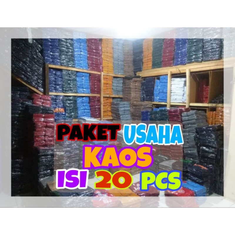 Jual PAKET KAOS ISI 20 PCS WARNA TERLARIS | Shopee Indonesia Jual PAKET KAOS ISI 20 PCS WARNA TERLARIS | Shopee Indonesia