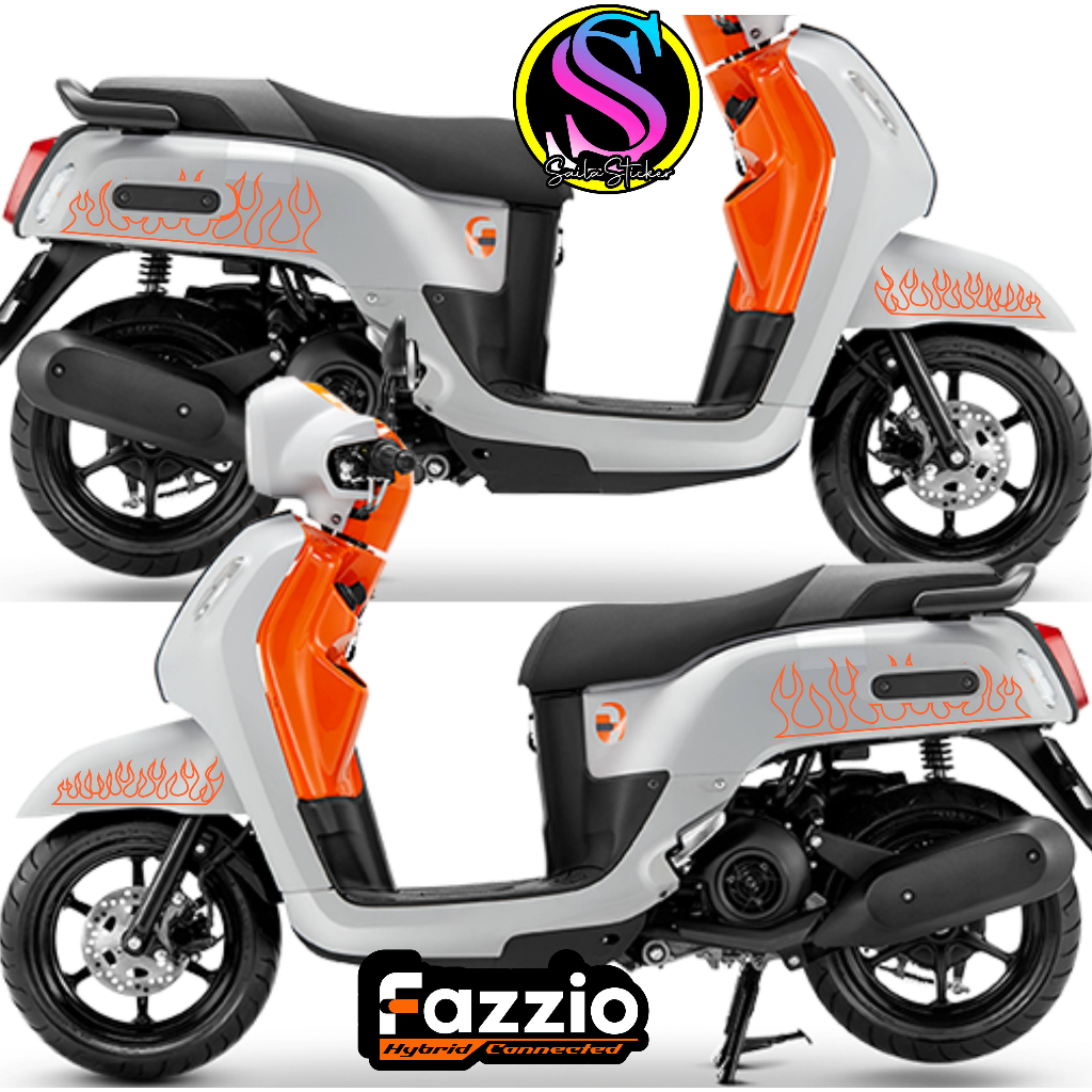 Jual 157/STICKER CUTTING/STICKER FAZZIO/STRIPING FAZZIO/STICKER LOGO ...