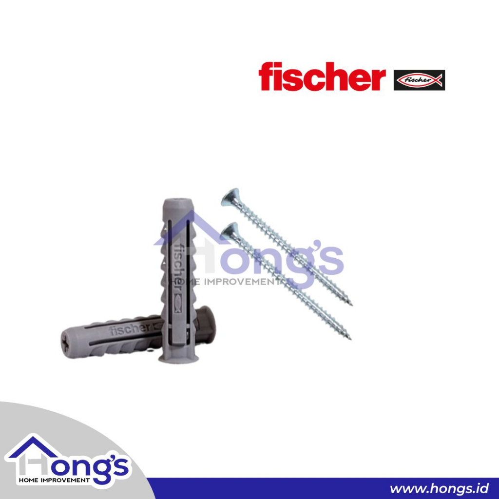 Jual ANGKUR NILON SX + SEKRUP SKRUP FISCHER | Shopee Indonesia