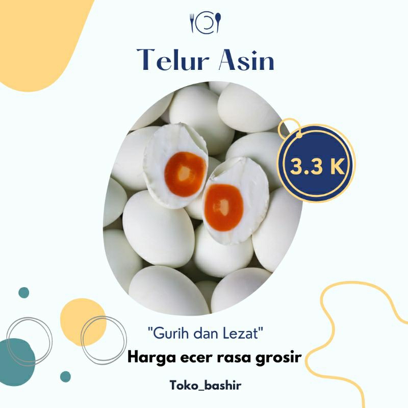 Jual Telur asin masir ukuran besar (sudah matang) | Shopee Indonesia