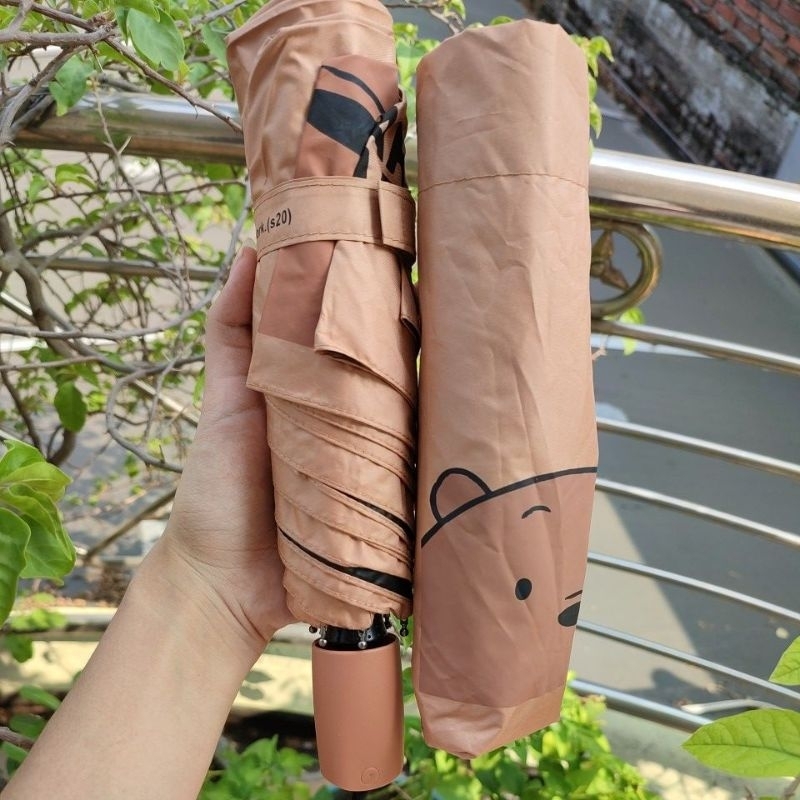 Jual MINISO WE BARE BEARS SUNSCREEN UMBRELLA PAYUNG LIPAT GRIZZLY ...