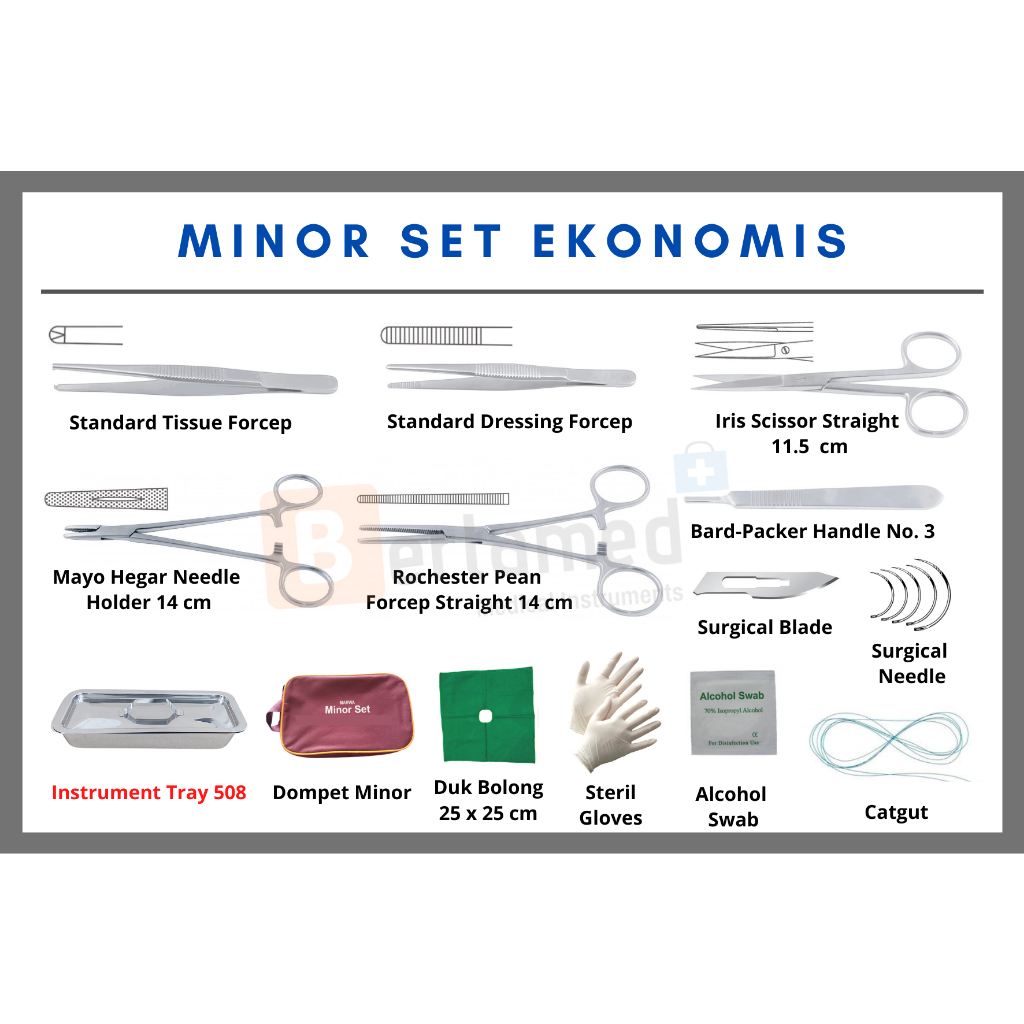 Jual Minor Set Ekonomis / Set Bedah Minor Ekonomis | Shopee Indonesia