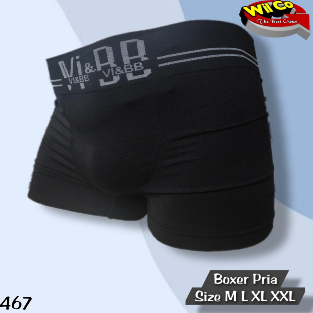 Jual K467 Vi-Bb Celana Dalam Boxer Pria Dewasa dan Remaja Size M - XXL ...