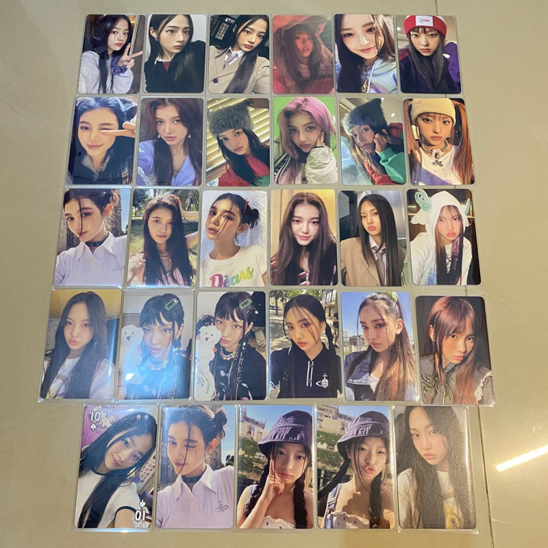 Jual [OFFICIAL] Photocard newjeans weverse omg mc bluebook ver minji ...