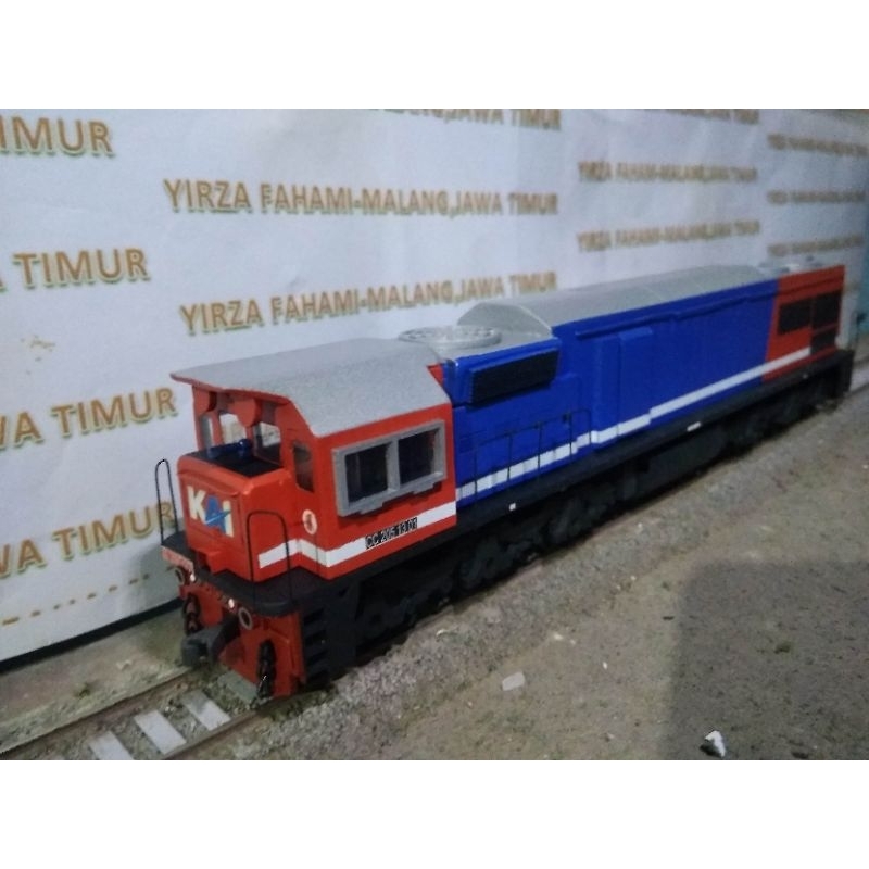 Jual Miniatur Lokomotif CC 205 livery KAI (dummy) tanpa mesin | Shopee ...