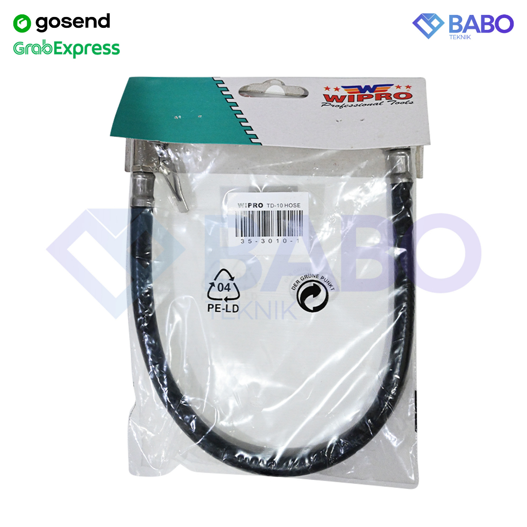 Jual Wipro TD10 Selang inflator TD10 selang isi angin ban | Shopee Indonesia