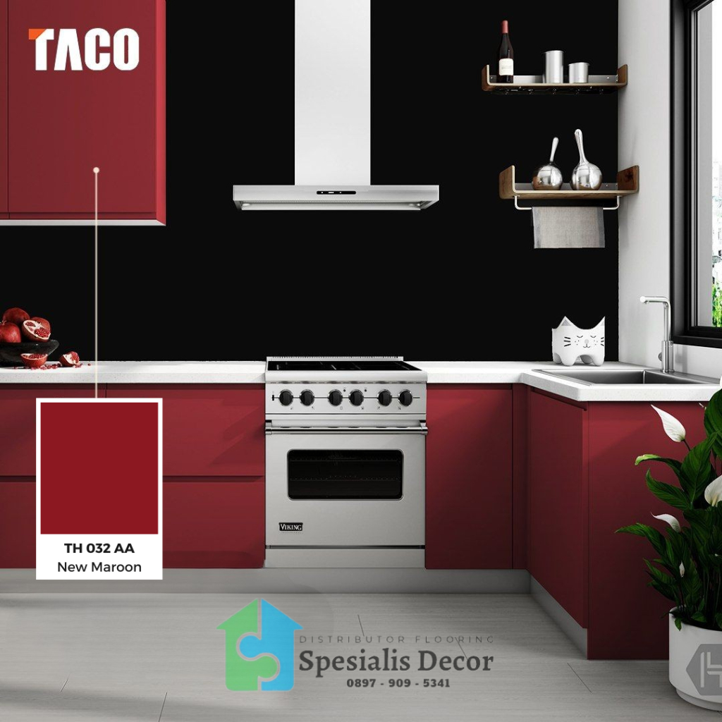Jual HPL Taco New Maroon | Shopee Indonesia