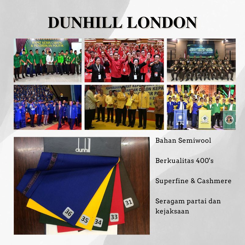 Jual (DH) Bahan kemeja setelan semiwool partai dan kejaksaan kemeja ...