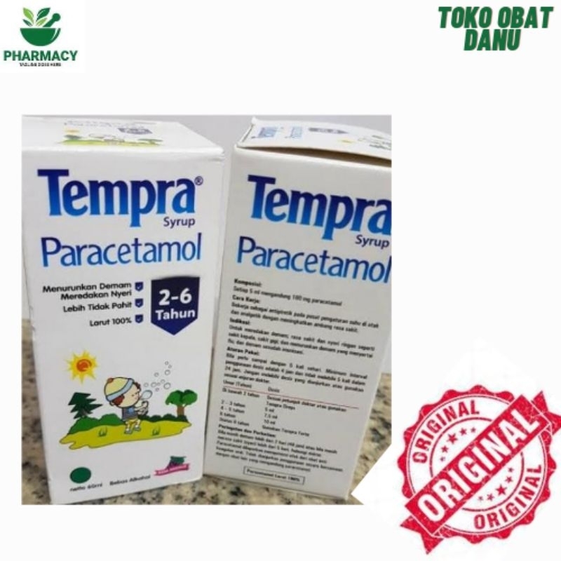 Jual TEMPRA 2-6 TAHUN SYR ANAK 60 ML | Shopee Indonesia