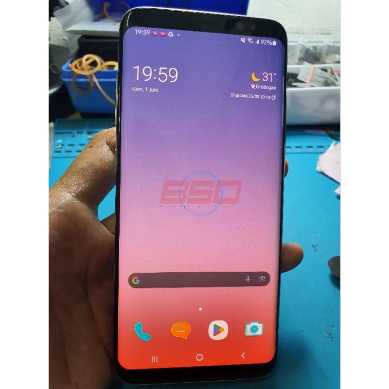Jual LCD Samsung S8 Original Copotan | Shopee Indonesia