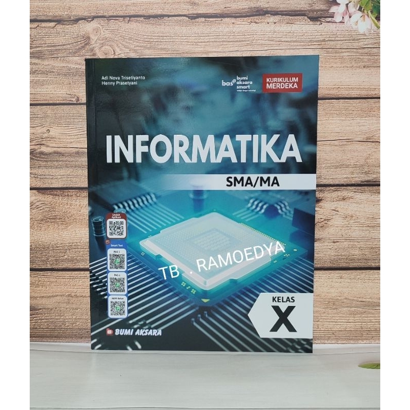 Jual Buku INFORMATIKA SMA/MA kelas X Kurikulum Merdeka Bumi Aksara | Shopee Indonesia