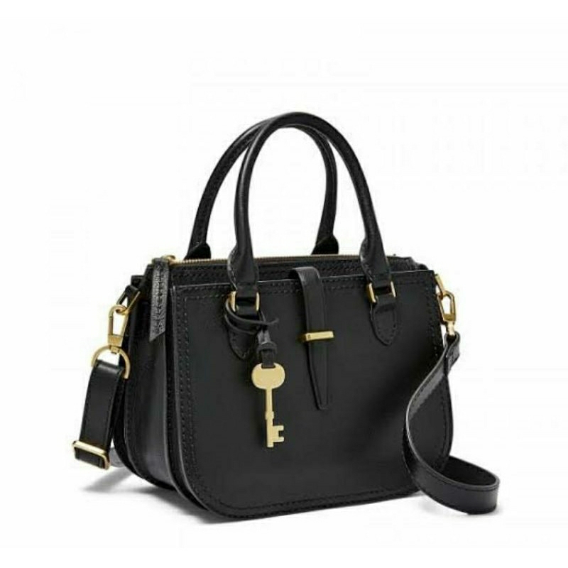 Jual Fossil Ryder mini satchel black | Shopee Indonesia
