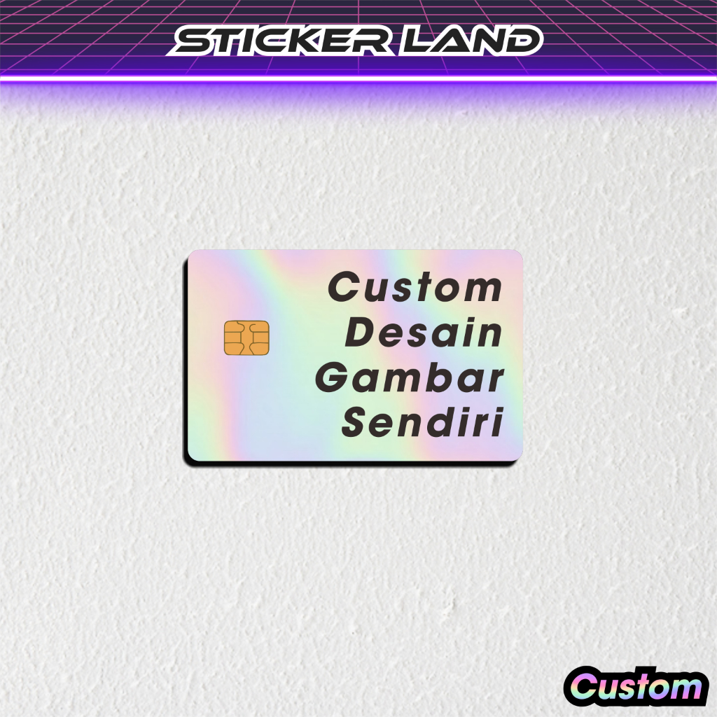 Jual Stiker ATM Custom Hologram - Stiker Kartu ATM Custom Hologram ...