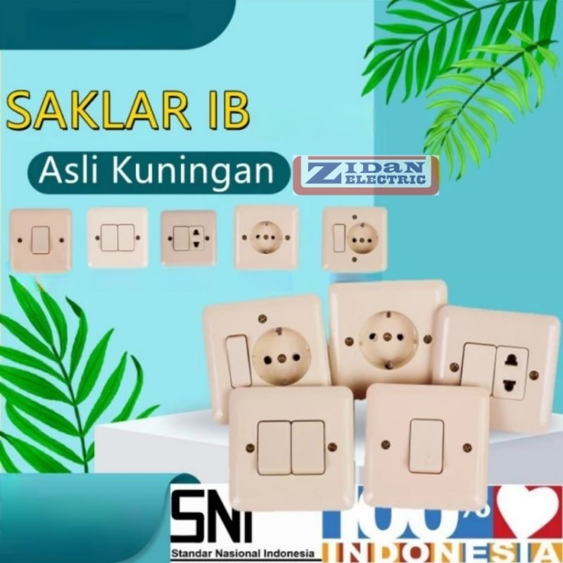 Jual Inbow IB Saklar Engkel Seri Stop Kontak Arde Tofuda Model Broco ...