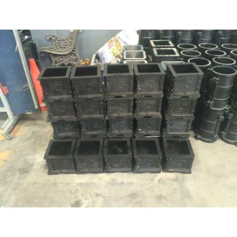 Jual cetakan kubus beton besi 10 x 10 cm | Shopee Indonesia