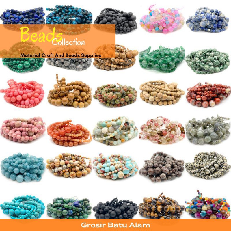 Jual Manik Batu Alam Bulat 6mm Grosir | Shopee Indonesia