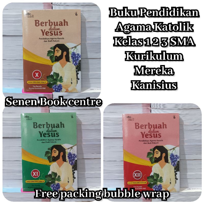 Jual Buku Pendidikan Agama Katolik Kelas 1 2 3 Sma Kurikulum Merdeka Kanisius Shopee Indonesia 