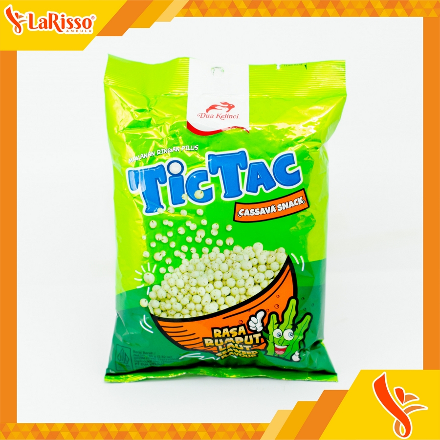 Jual TIC TAC SNACK DUA KELINCI 90GR RASA RUMPUT LAUT | Shopee Indonesia
