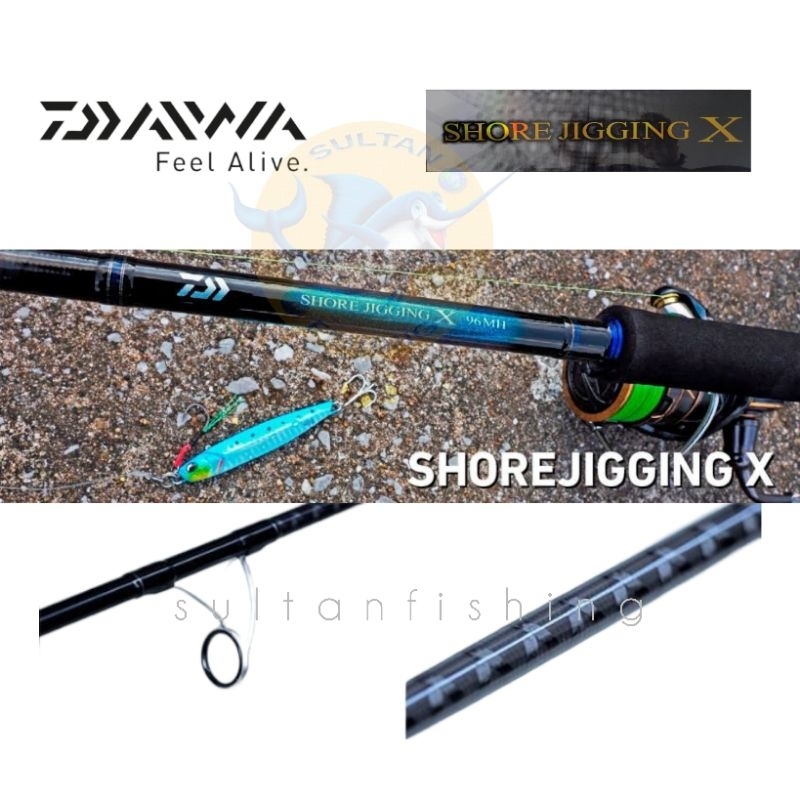 Jual Joran DAIWA SHORE JIGGING X 96M 96MH 96H 100MH | Pilih Varian | Shopee Indonesia