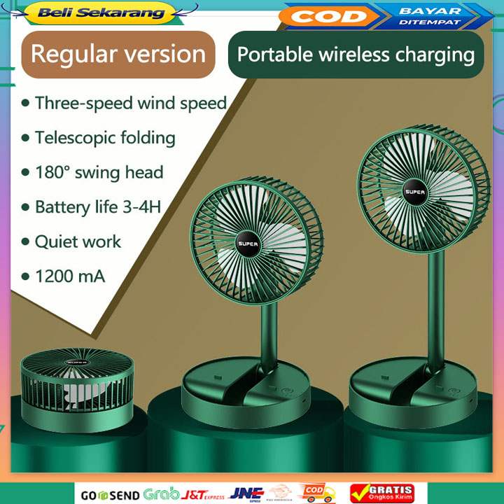 Jual Kipas Angin Mini Portable Lipat Mini folding Fan Portable super ...