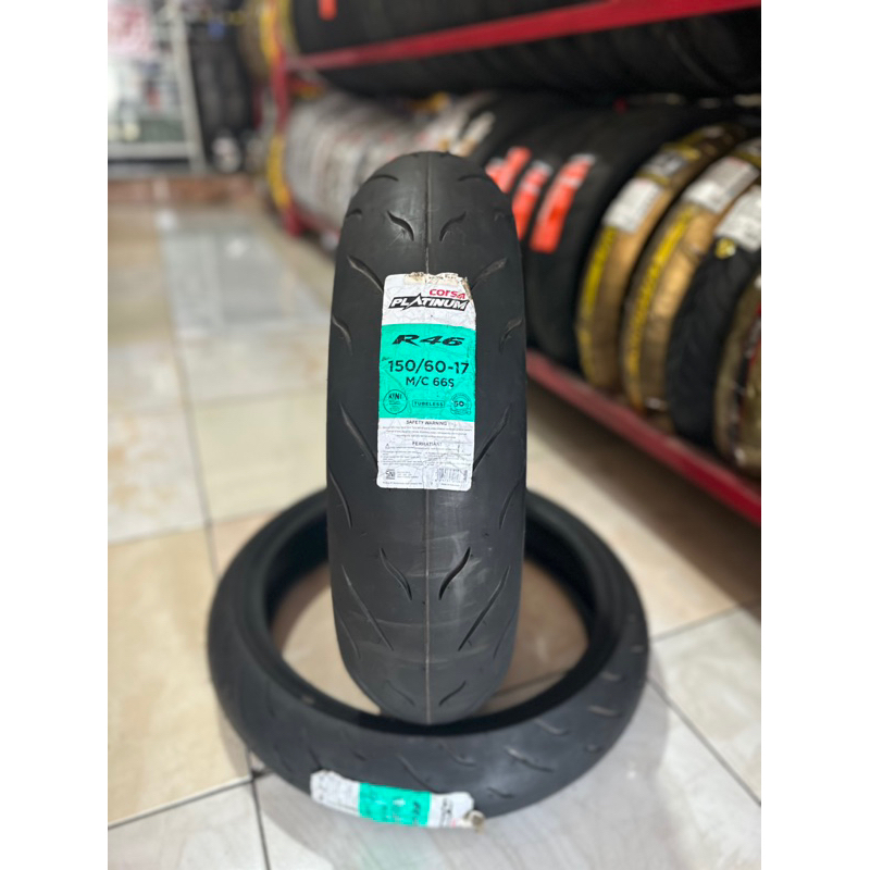 Jual BAN MOTOR CORSA PLATINUM R46 (berat 4kg) | Shopee Indonesia