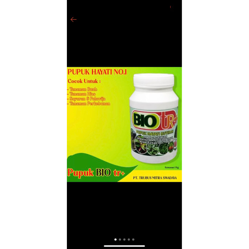 Jual Pupuk hayati bio tr+ kemasan 1 kg | Shopee Indonesia
