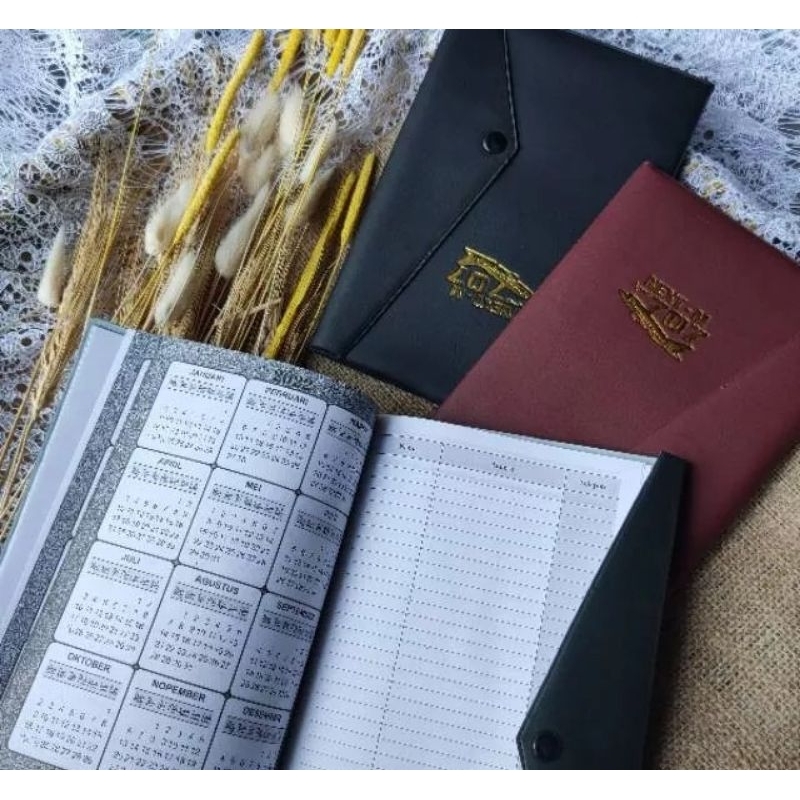 Jual Buku Agenda / Buku Catatan Kerja Hard Cover With Kancing Mext-M ...