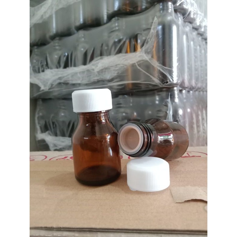 Jual botol kaca coklat 30ml atau botol amber BK | Shopee Indonesia